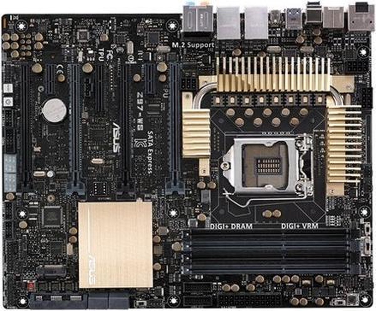 ASUS Z97-WS Intel® Z97 LGA 1150 (Socket H3) ATX | bol