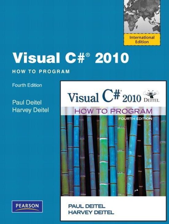 Visual C# 2010 How To Program | 9780130389374 | Harvey M. Deitel ...