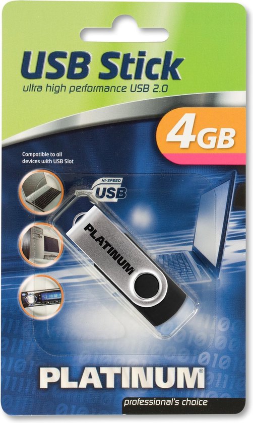 Platinum High Speed USB Stick - 4 GB | bol.com