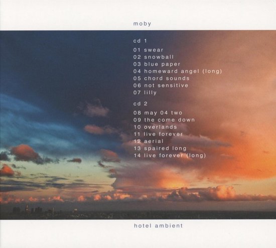 Hotel Ambient, Moby | CD (album) | Muziek | bol.com