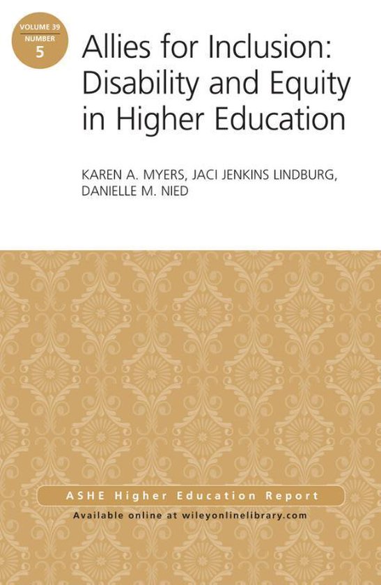 Allies for Inclusion: Disability and Equity in Higher Education ...