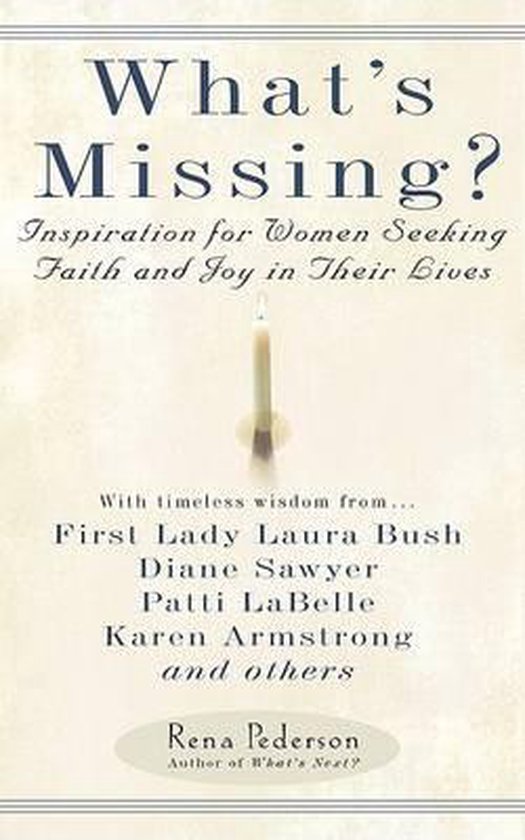 What'S Missing | 9780399528552 | Rena Pederson | Boeken | bol
