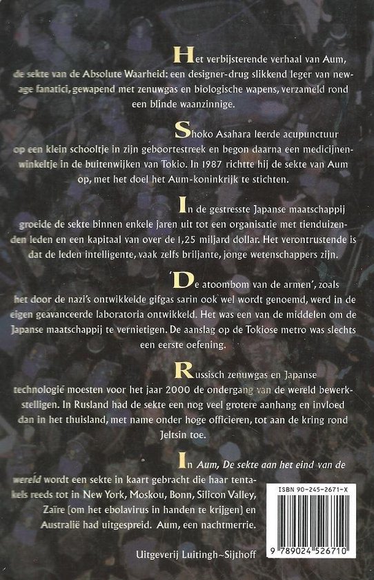 Aum: de sekte aan eind van de wereld, Johan de Groef | 9789024526710 ...