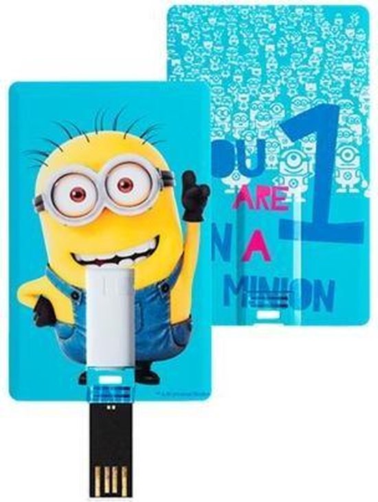 Tribe 8GB, Minions USB flash drive USB Type-A 2.0 Multi kleuren | bol
