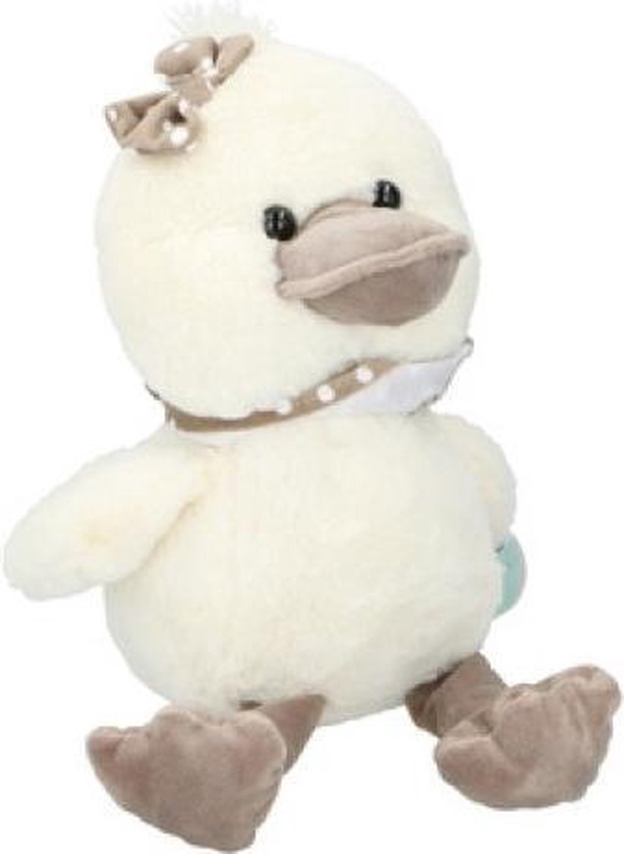Eddy Toys Knuffel Eend Pluche 30 Cm Wit | bol.com