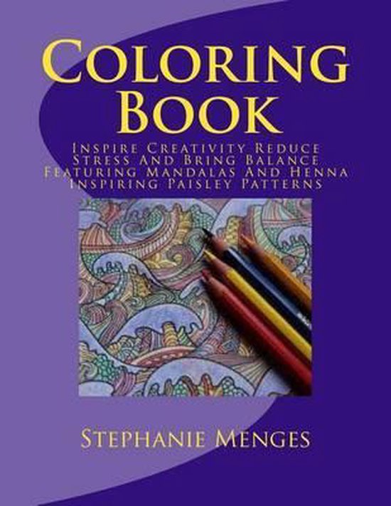 Coloring Book, Stephanie Menges | 9781540354501 | Boeken | bol.com