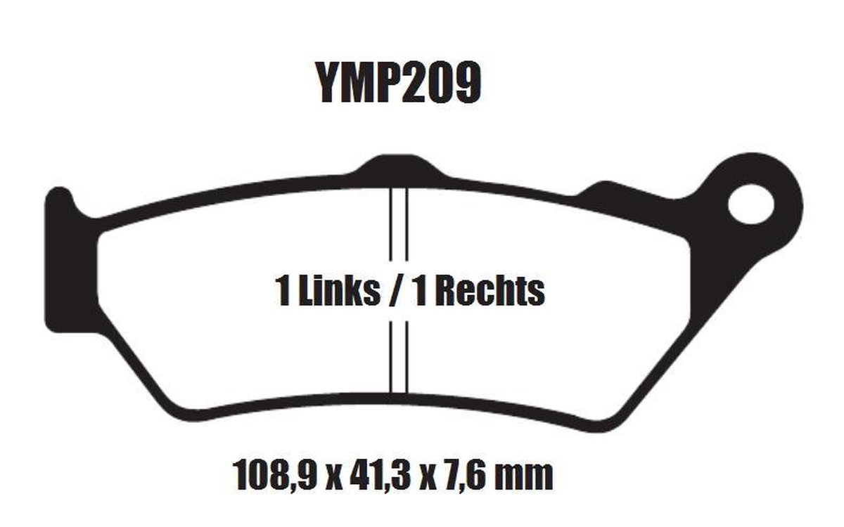 Motor remblokken voorzijde Royal Enfield 535cc Continental GT 2013 ...