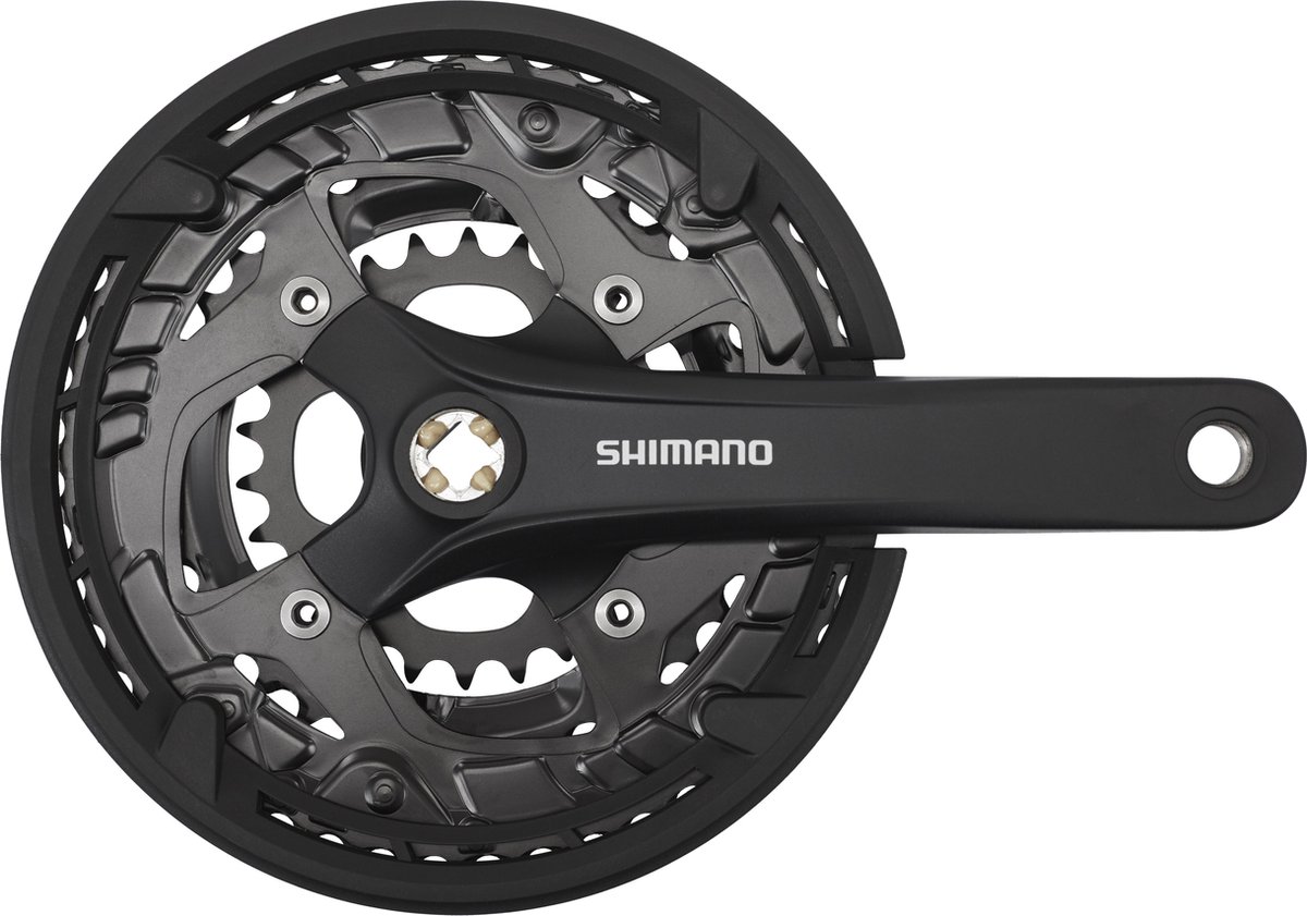 Shimano Acera FC-T3010 Zwengel 48x36x26 9-speed zwart Pedaalarmlengte ...