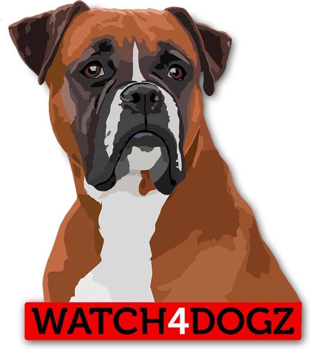 Boxer sticker (set van 2 stickers) | bol.com