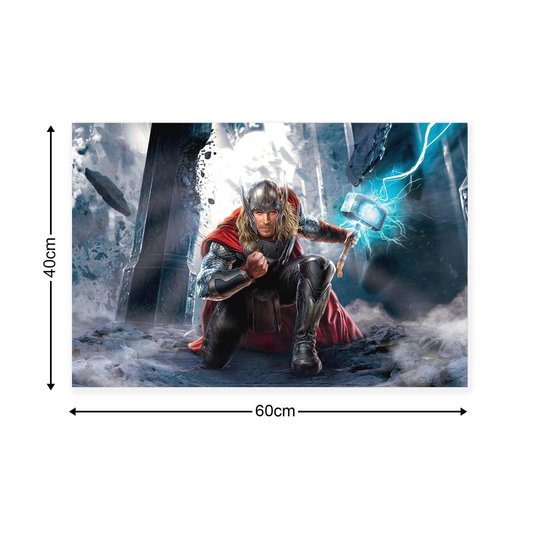 Marvel Thor Canvas Print 60cm x 40cm | bol.com