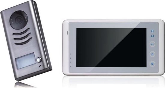 Guardian Intercom tweedraads met richtbare camera wit | bol