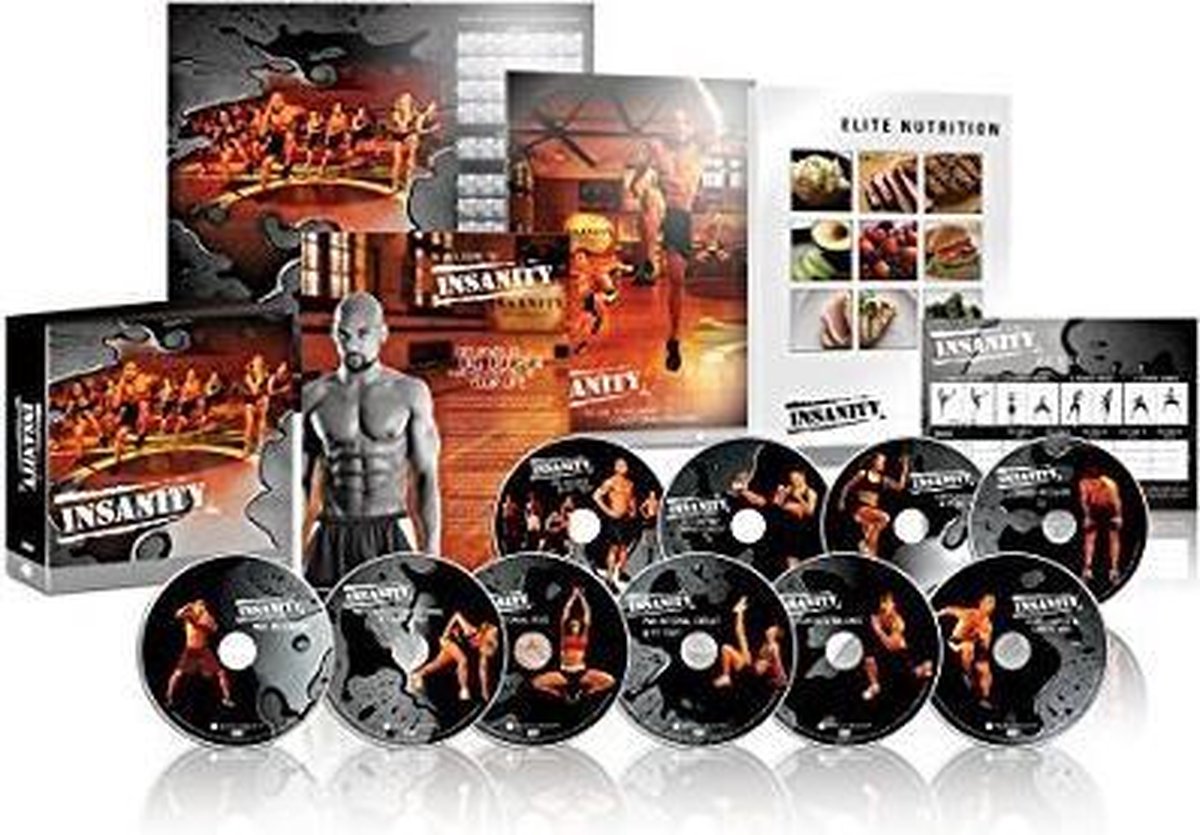 DVD Insanity Basic Kit - Beachbody DVD set Original (Dvd), Onbekend ...