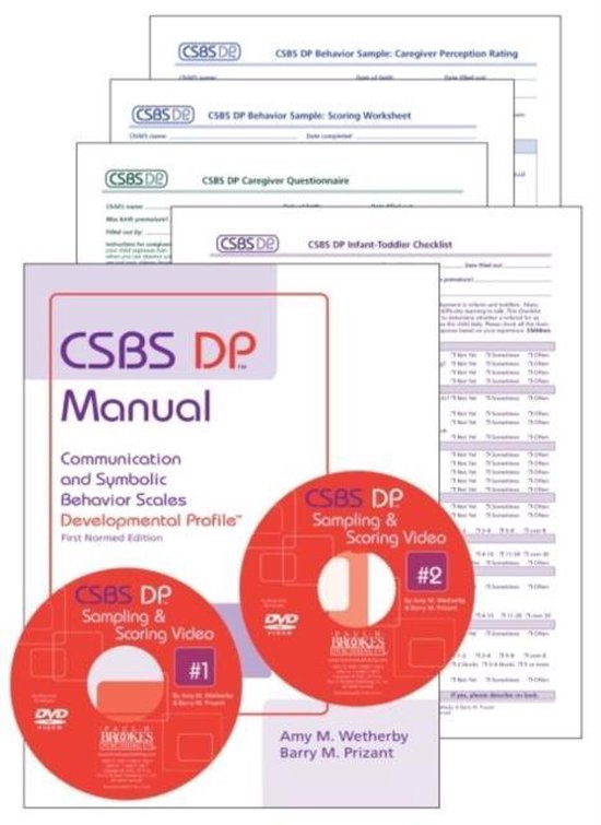 CSBS DP (TM) Test Kit | 9781557665515 | Amy M. Wetherby | Boeken | bol.com