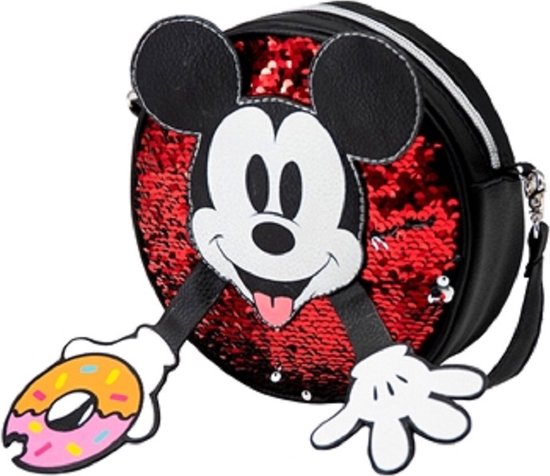 Disney Mickey Donut Paillettes Tas Karactermania | bol.com
