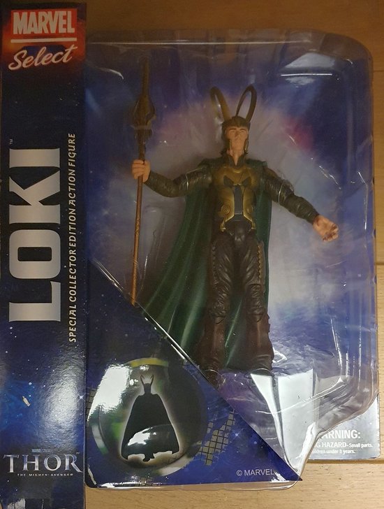 Marvel Select Loki Action Figure | 0699788721599 | Boeken | bol.com