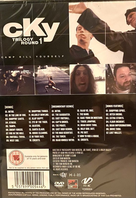 CKY Trilogy - Round 1 - DVD - 15+ (Dvd), CKY | Dvd's | bol.com