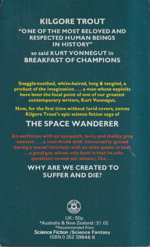 Venus on the Half-Shell, Kilgore Trout | 9780352398468 | Boeken | bol.com