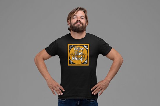 Rick & Rich - T-Shirt Enjoy The Music - T-shirt met opdruk - T-shirt ...