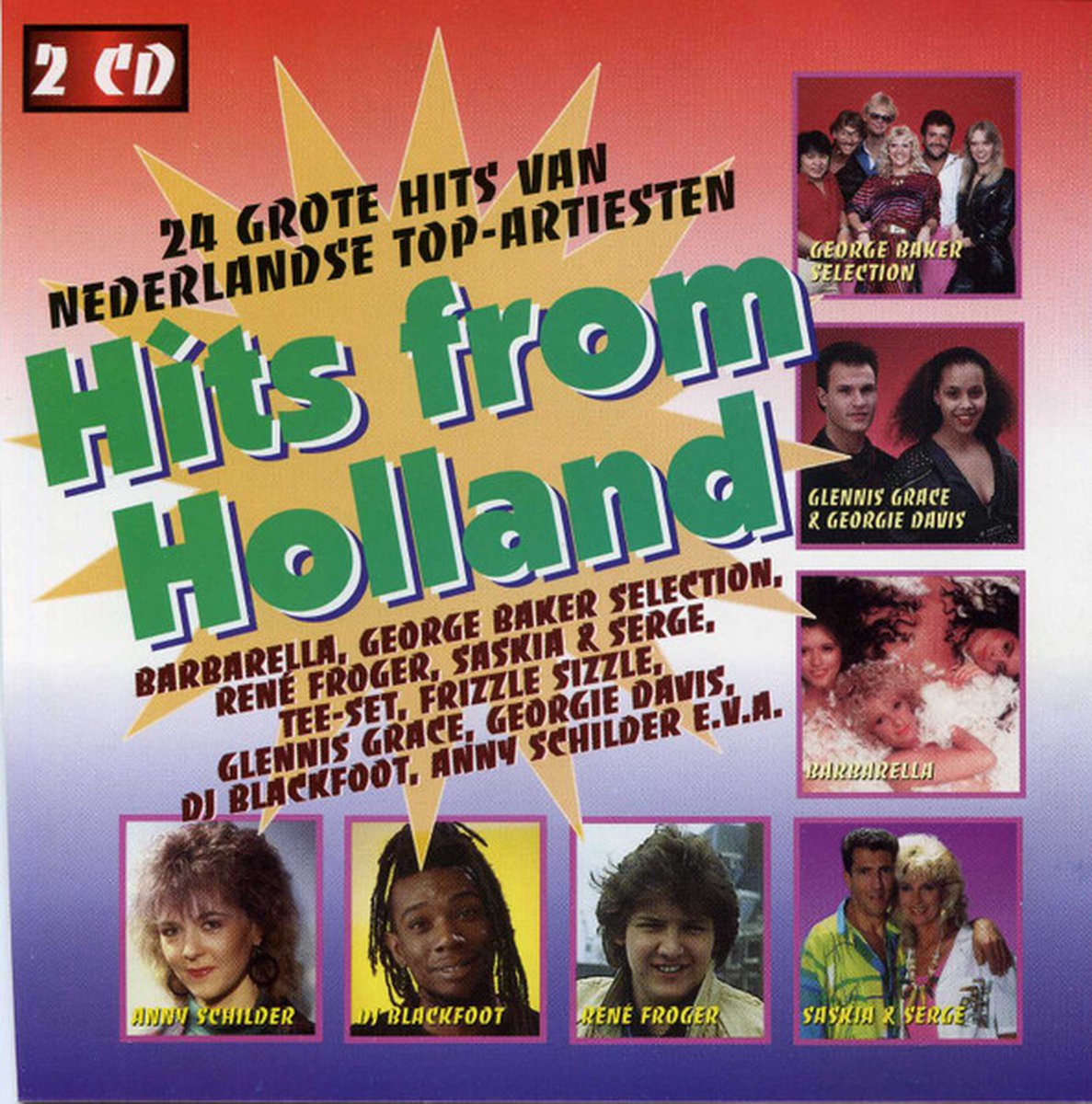 Hits from holland - 24 grote hits van nl top-artiesten - Barbarella ...