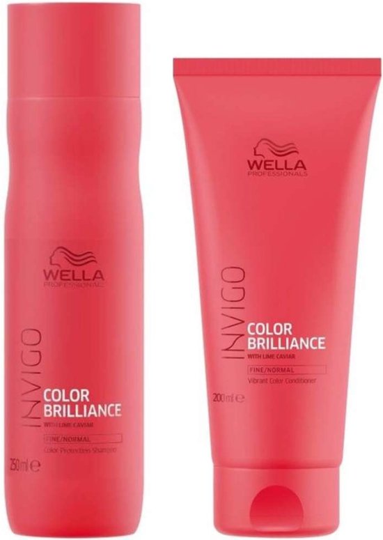 Wella Color Brilliance Fine Hair Set - Shampoo en Conditioner - 250 ...