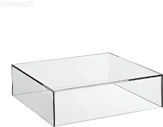 Plexiglas stofkap | 350x350x200mm | bol