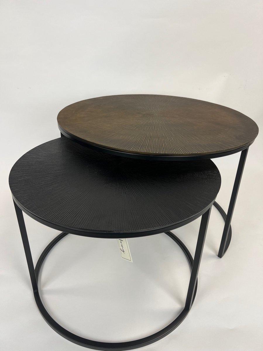 B-Living Bijzettafel München | set van 2 | bol.com