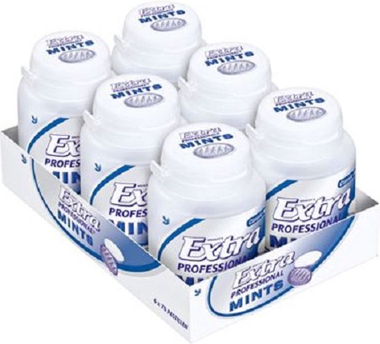 Wrigley's Extra Professional Mints Classic Mint 70 stuks - 6 x 77g ...