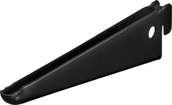Wovar Plankdrager voor Dubbele F|rails Zwart 170 mm | Per Stuk | bol.com