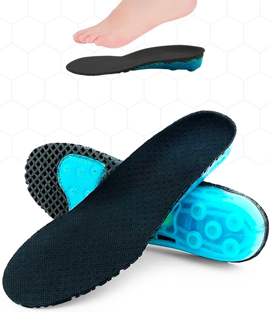 Hielspoor Zooltjes voor Heren & Dames - Inlegzolen voor Platvoet ...