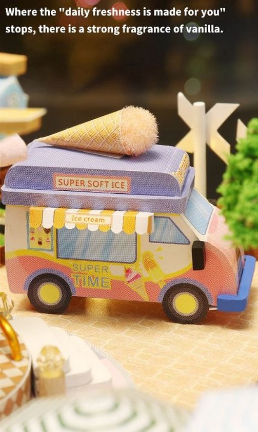 Hongda - Dream Paradise S2131 - DIY House Miniatuur Bouwpakket ...