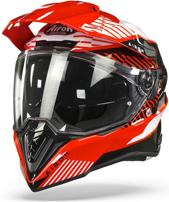 Airoh Commander Boost Rood Glanzend Adventure Helm S | bol.com