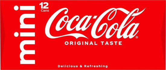 Frisdrank Coca Cola Regular blikje 0.15l | 12 stuks | bol.com