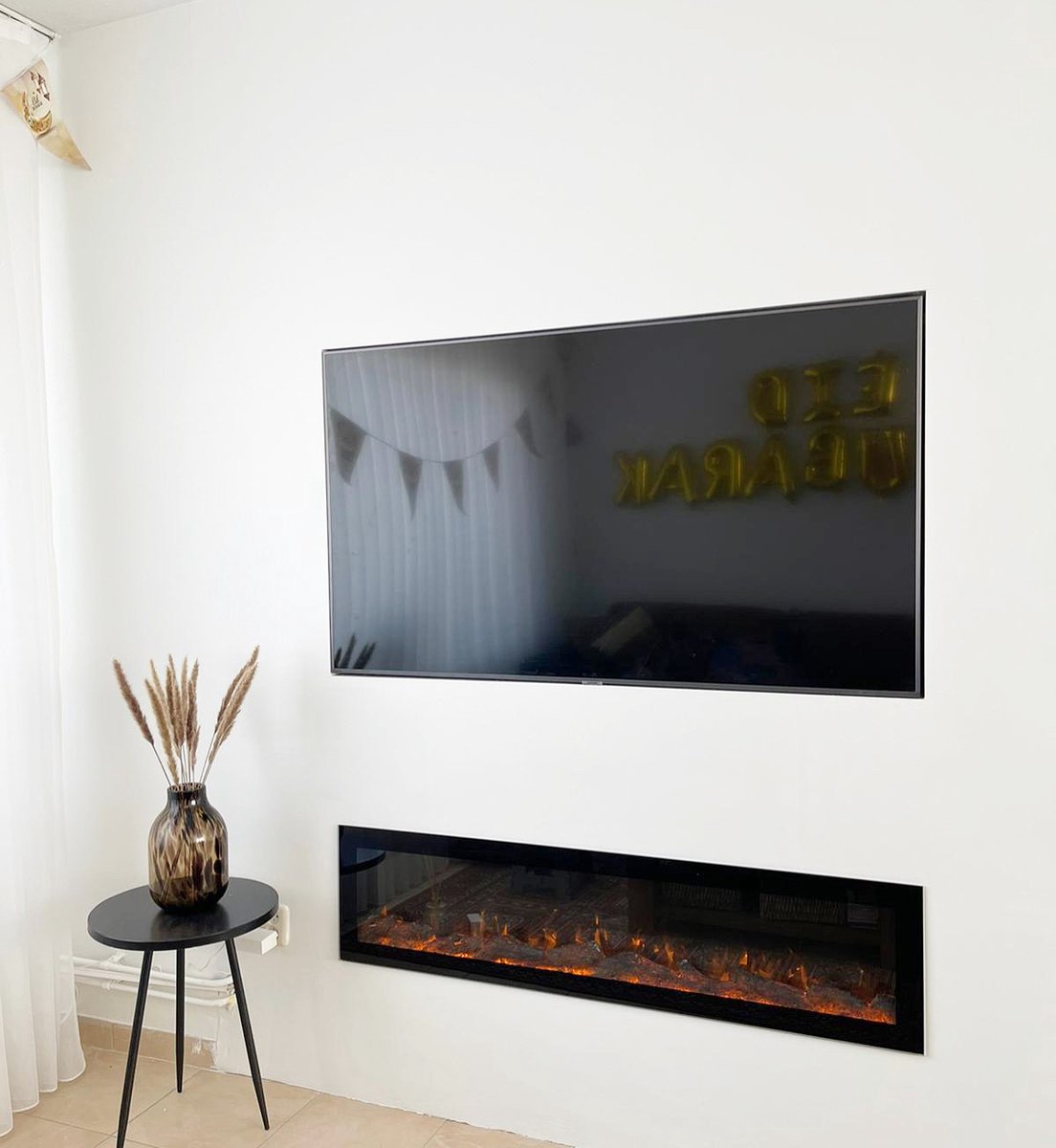 Sfeerhaard Monaco XL 152cm x 32cm x 15cm | bol.com