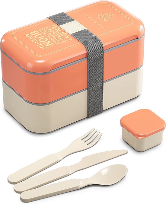 Bento box – broodtrommel – food to go – lunchbox | bol