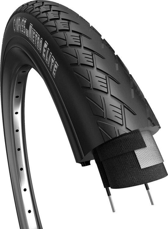 Buitenband Edge Metro Elite Basic 28 x 1.50 / 40-622 - zwart met ...