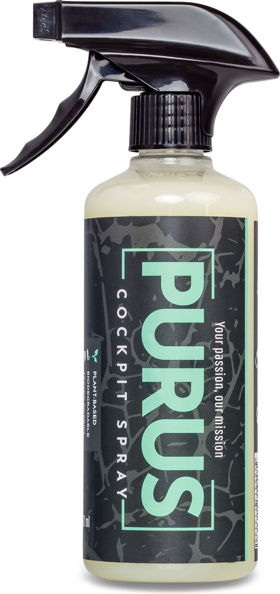 PURUS Cockpit Spray - Auto Schoonmaken - 500ml - Auto - Plant Based ...