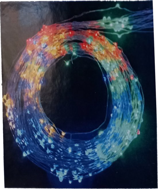 Ruhhy Lampjes 200 LED - engelenhaar - multicolor 12V | bol