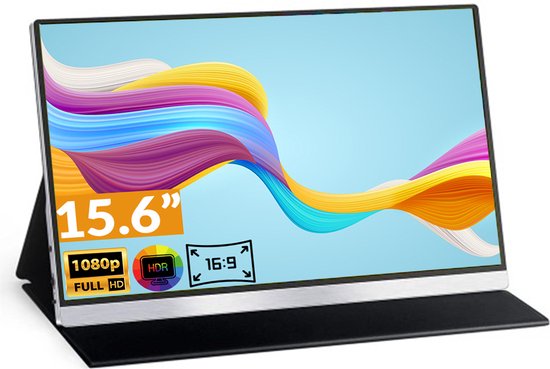 Blerron Draagbare Monitor - Portable Monitor - Beeldscherm - Scherm ...