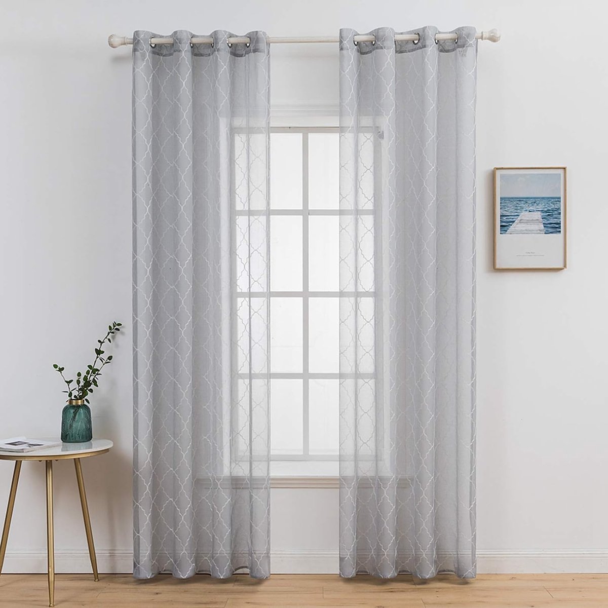 Vitrage – duurzaam – luxe vitrage voor slaapkamer woonkamer eetkamer ...