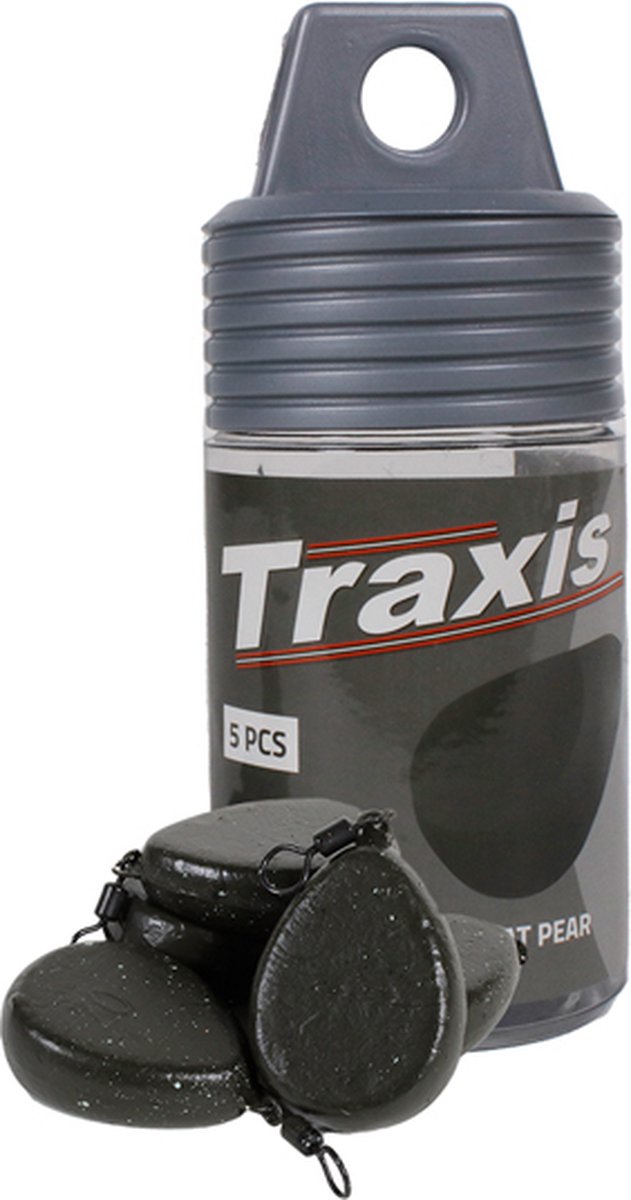 Traxis Flat Pear - 56g - 5 Stuks - Lood - Bruin | bol.com