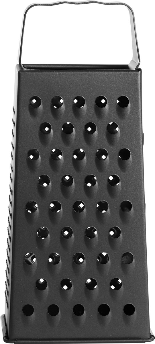 DAY Rasp - Blokrasp - RVS - 4 Zijden - Kaasrasp - Handrasp - Zwart ...