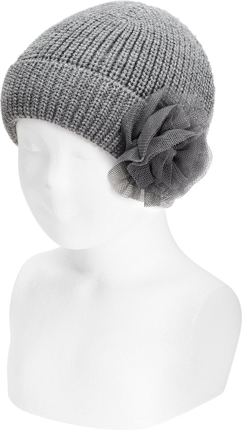 Cóndor Muts Tule Bloem | 50.038.011 | Antraciet Grijs | 12-24 mnd ...