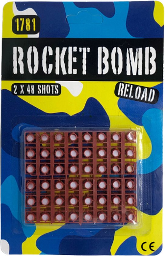 Rocket Bomb reload klappertjes navulling strips amorces voor ...