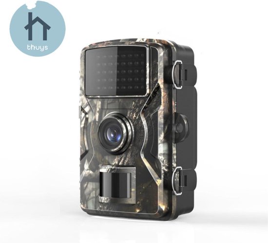 Thuys Wildcamera Met Nachtzicht - FULL HD - Nachtcamera - Waterdicht - Inclusief 32GB... | bol.com