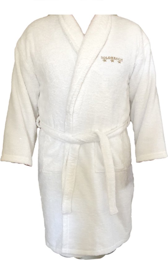 GoldBeach - Badjas - Wit | bol
