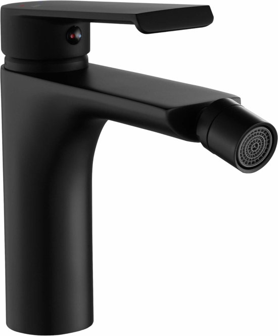 REA Hass Bidetkraan - Laag Model - Mat Zwart | bol