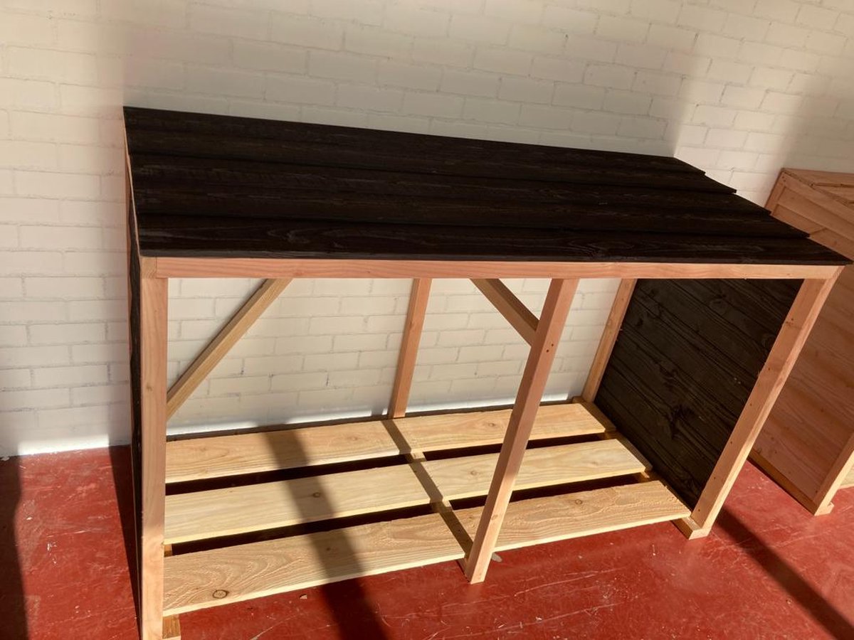 Timmerfabriek Bosse - Houtopslag - Douglas - Zweeds rabat - Zwart | bol.com