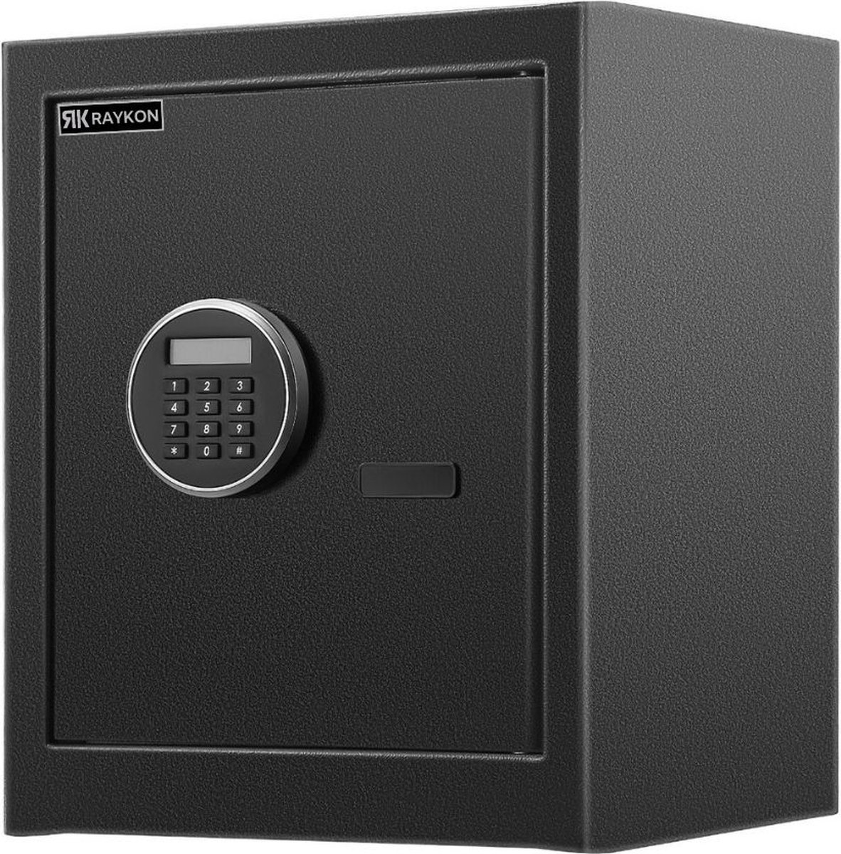Raykon Elektronische Kluis met Cijferslot - Kluisje met Sleutel - Luxe ...