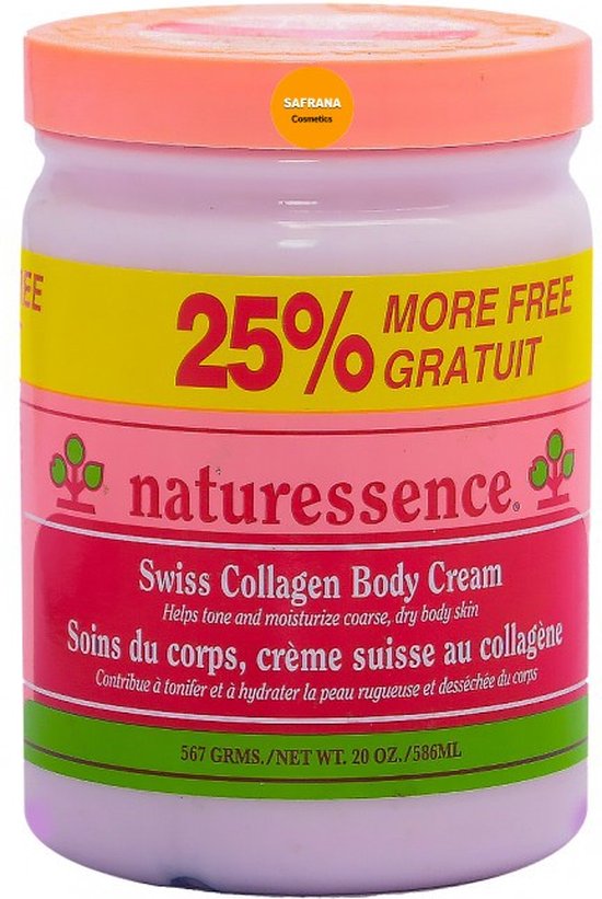 Naturessence Swiss Collagen Body Creme 16oz | bol