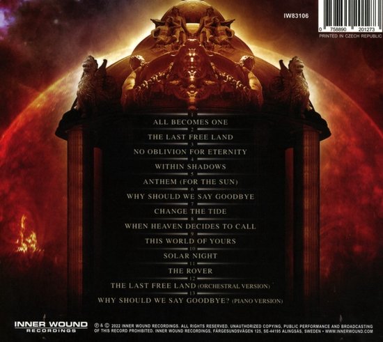 Vandroya One - Power metal CD in digipak - Speciale heruitgave 2022 met ...